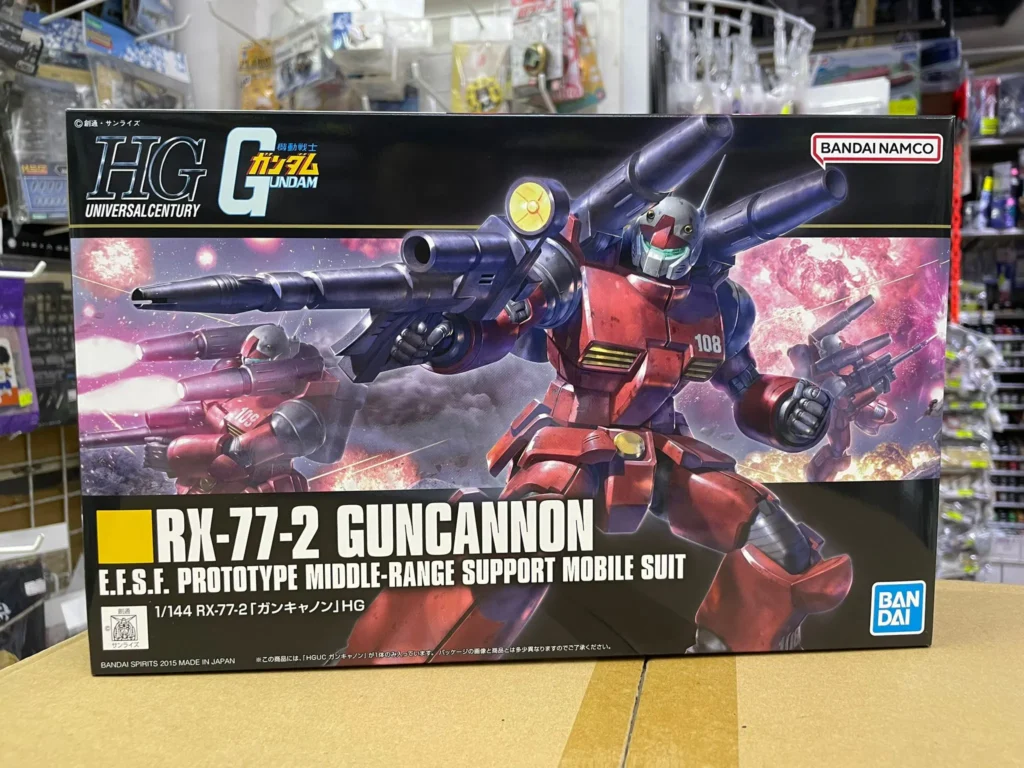 Bandai 1/144 HG #190 RX-77-2 GUNCANNON 鐳射大炮 574022 – 福利模型 Fook Le Model