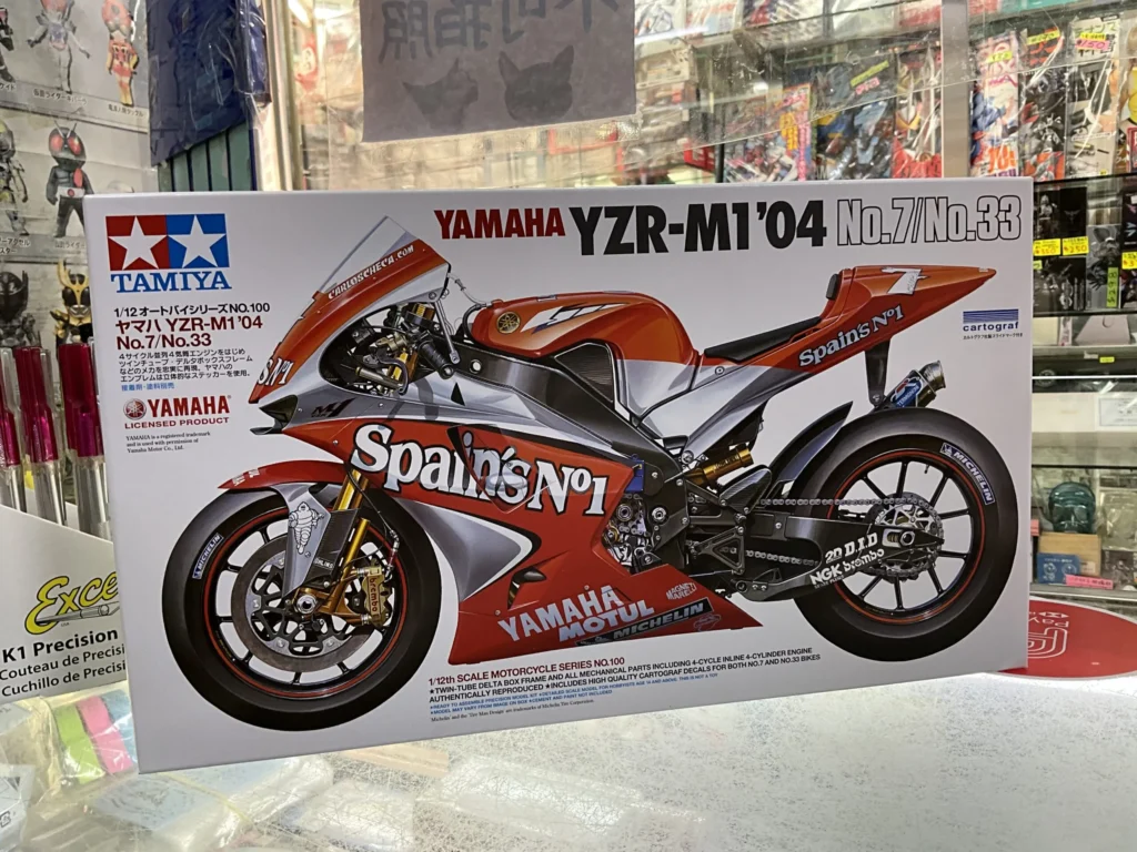Tamiya 1/12 Yamaha YZR-M1 04’ 14100 – 福利模型 Fook Le Model