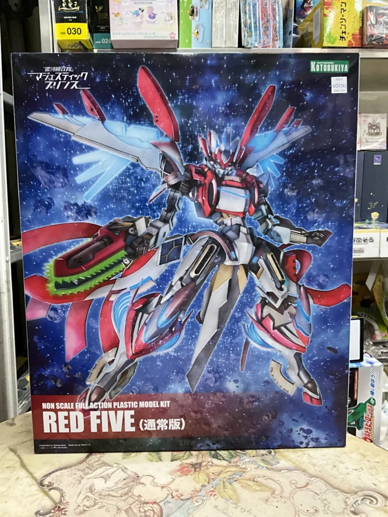 KOTOBUKIYA MAJESTIC PRINCE RED FIVE〈NORMAL EDITION〉銀河機攻隊 莊嚴皇子 049066 ...