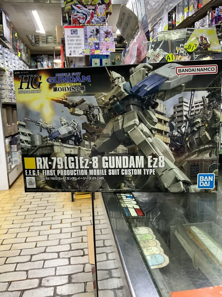 Bandai HG 1/144 #155 RX-79 Ez-8 557537 – 福利模型 Fook Le Model