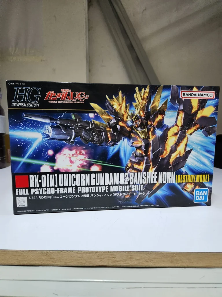 Bandai 1/144 HG #175 Unicorn Gundam 02 BANSHEE NORN (Destroy mode ...