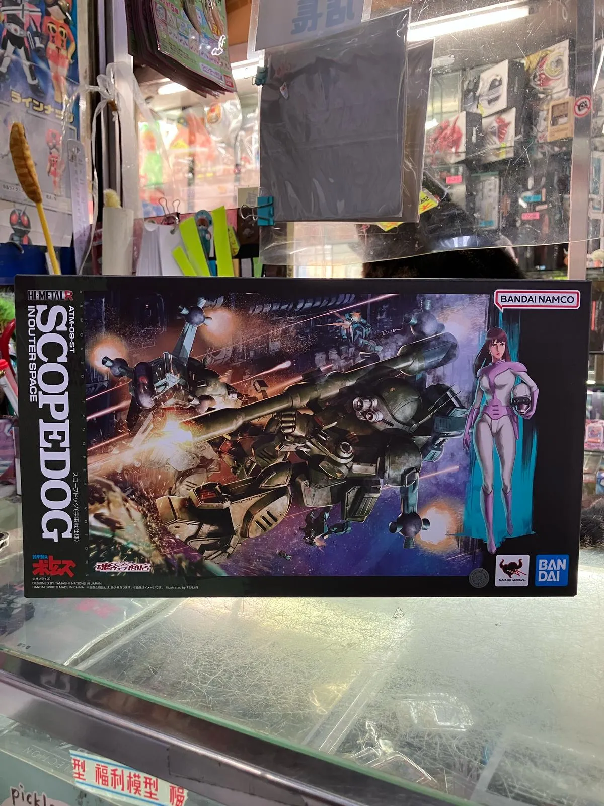 BANDAI HI-METAL R 裝甲騎兵 SCOPEDOG IN OUTER SPACE 675200 - 福利模型 Fook Le Model